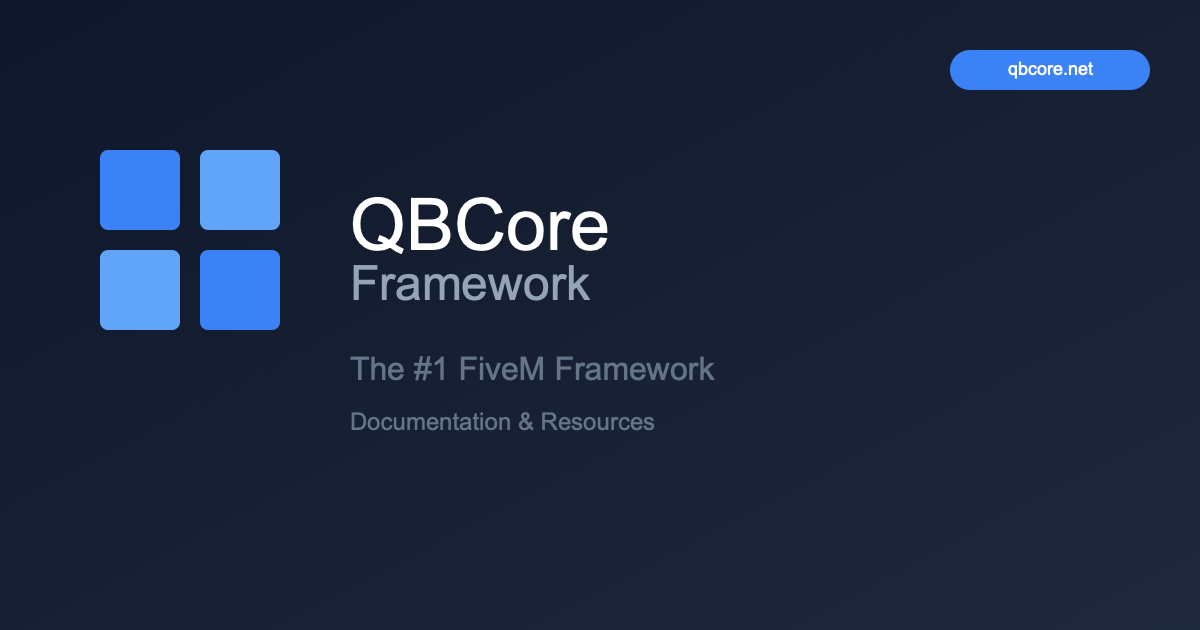 QB-Shops - General Shopping System – QBCore Documentation